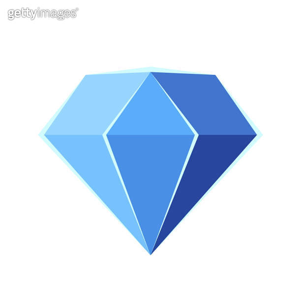 Diamond icon collection. Different diamond shapes. Dimond icon set in ...