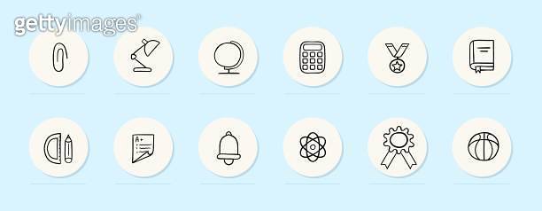 Scientific Research Icon. Exploration, knowledge discovery, inquiry ...