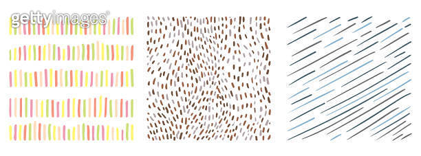 Small dash pattern Dotted lines texture. Candi chocolate color vector ...