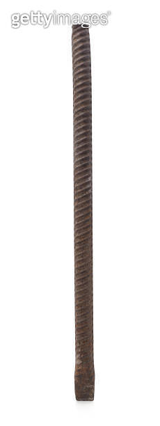One rusty rebar. 이미지 (1789854877) - 게티이미지뱅크