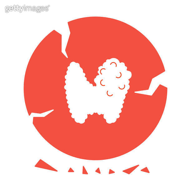 Thyroid gland with goiter disease awareness poster 이미지 (1765057791 ...