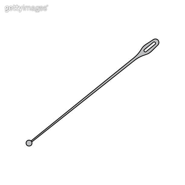 Kids drawing Cartoon Vector illustration ballpoint bodkin Isolated on ...