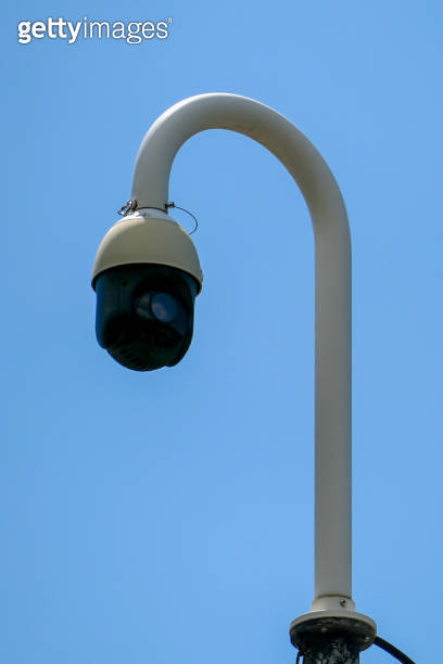 Curved Security Camera 이미지 (1541883059) - 게티이미지뱅크
