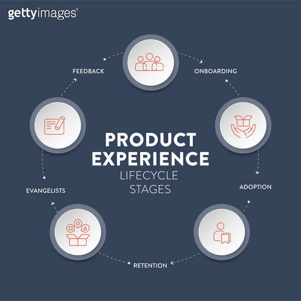Product Experience framework strategy infographic circle diagram ...