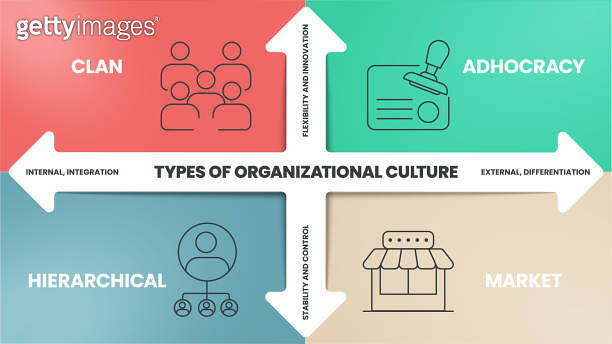 Types of Organizational Culture infographics chart diagram presentation ...