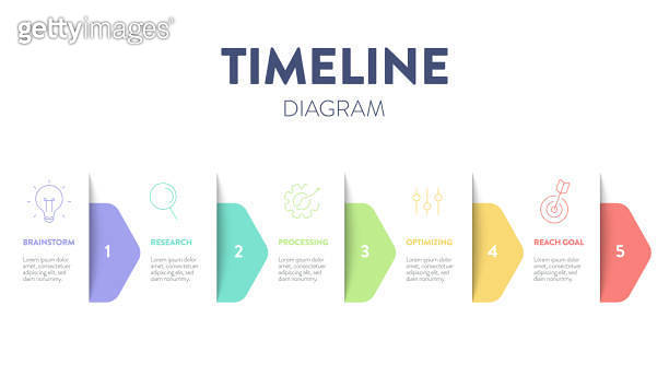Business project timelines diagrams layout template for slide ...