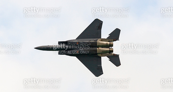 McDonnell Douglas F-15SG Fighter Jet Of The Republic Of Singapore Air ...