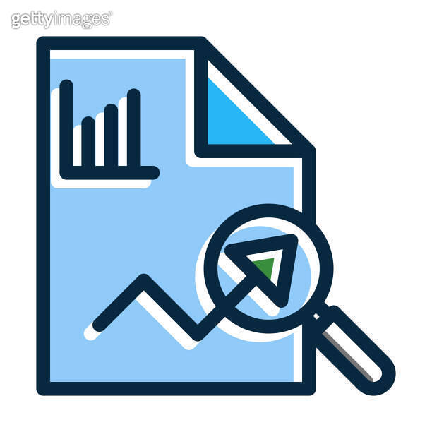 Diagnostic Vector Thick Line Filled Dark Colors Icons For Personal And ...