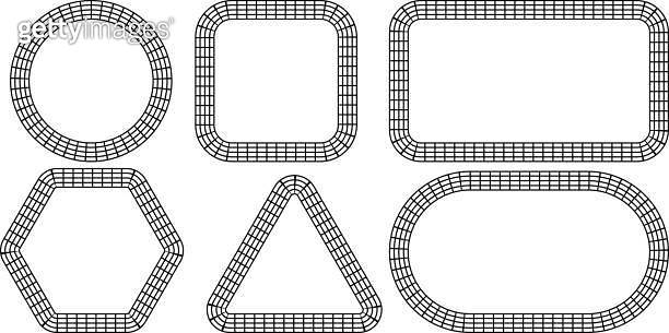 grid frame set 이미지 (1725929053) - 게티이미지뱅크