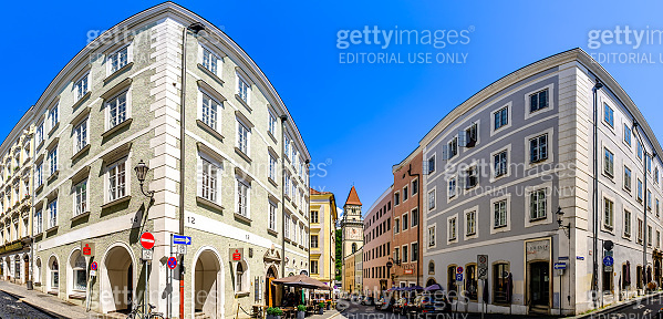 historic buildings at the old town of Passau - Germany 이미지 (1499527447 ...