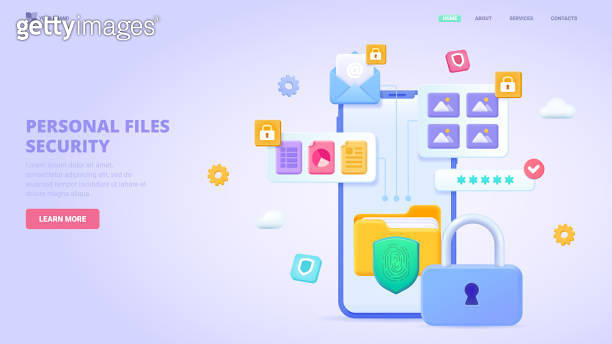 Personal files security, safe file storage, access to files in cloud ...
