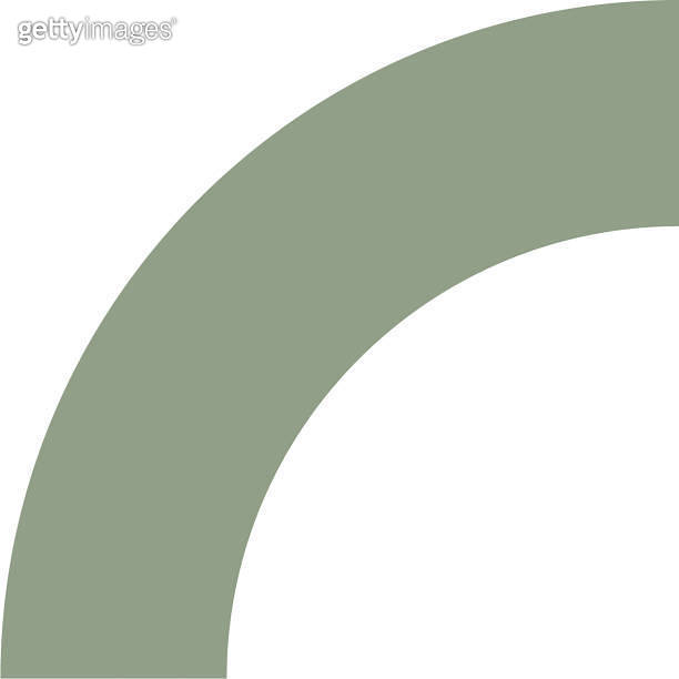 Geometric circle, semicircle pattern. Simple aesthetic shape ornament ...