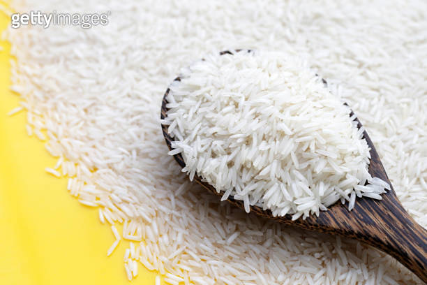 Raw super kernel basmati rice long grain (1703728538) - 게티이미지뱅크