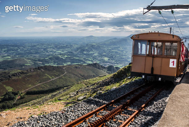 Magnificent panorama of the Rhune in the French Basque Country and its ...