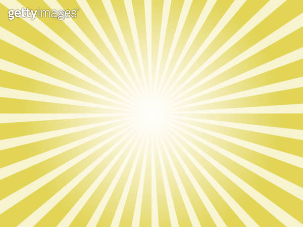 Simple concentrated line background material with dazzling sun rays ...