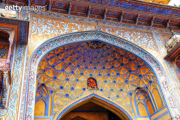Tripolia Gate to the City Palace in Jaipur. Rajasthan. India ...