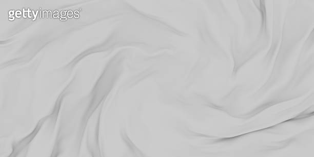 White or light gray silk texture with soft waves. Texture, background ...