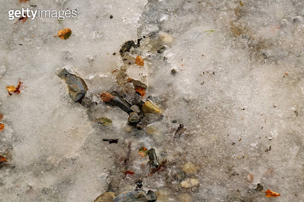 Top view shot solid ice ground 이미지 (1478083246) - 게티이미지뱅크