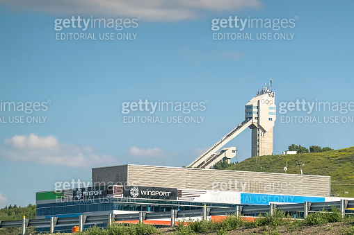 WinSport Canada Olympic Park. A ski hill and multi-purpose training and ...