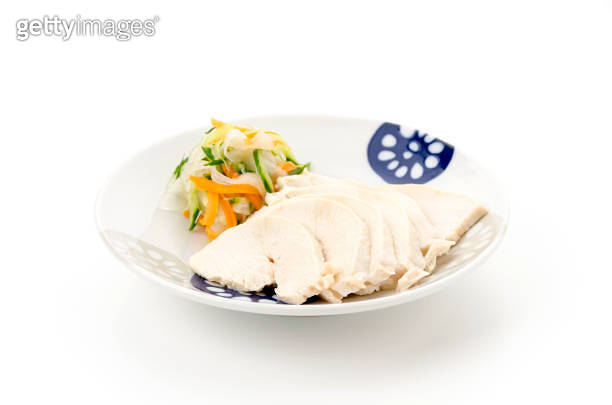 steamed chicken breast sliced with salted vegetables 이미지 (1496225135 ...
