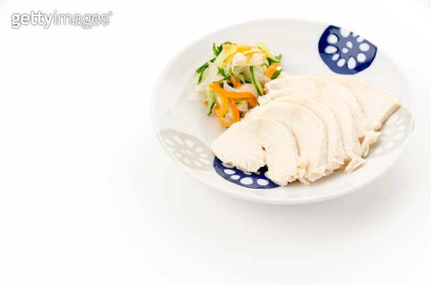 steamed chicken breast sliced with salted vegetables 이미지 (1496406075 ...