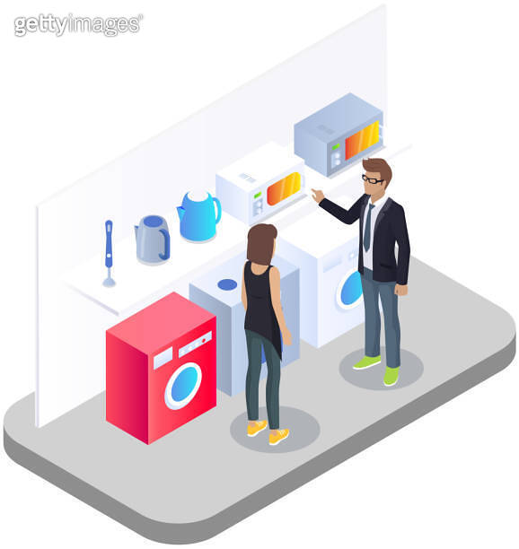 Home appliances and domestic equipment store washing machine ...