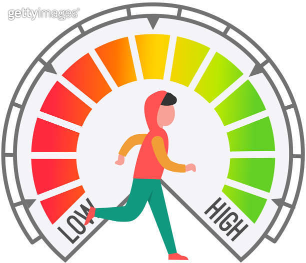running-person-scale-from-low-speed-to-high-short-distance-running