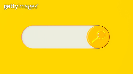 Yellow Search bar design element. 이미지 (1455649092) - 게티이미지뱅크