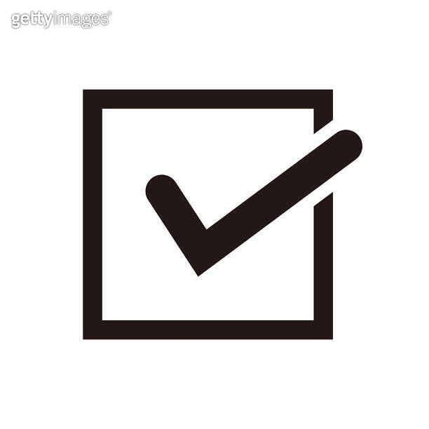 Check boxes, check marks, simple and easy to use. 이미지 (1714159378) - 게티 ...