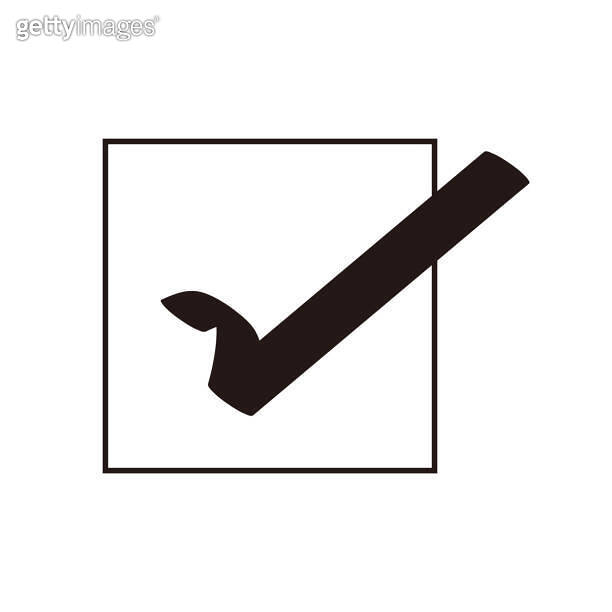 Check boxes, check marks, simple and easy to use. (1714159923) - 게티이미지뱅크