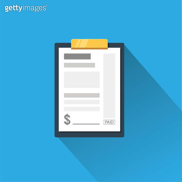 Documents papers. Contract. Folder with stamp and text. Folder and ...