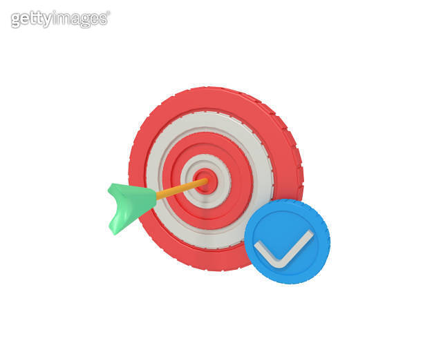 Successfully reach the target and checklist approve (1492525130) 일러스트 ...