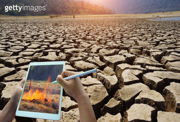 environmental problems, drought, desertification, thirst, pollution of ...