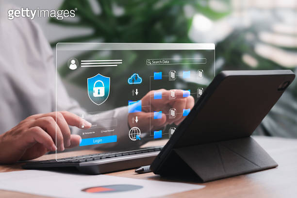 Personal data protection security encryption, Document online ...