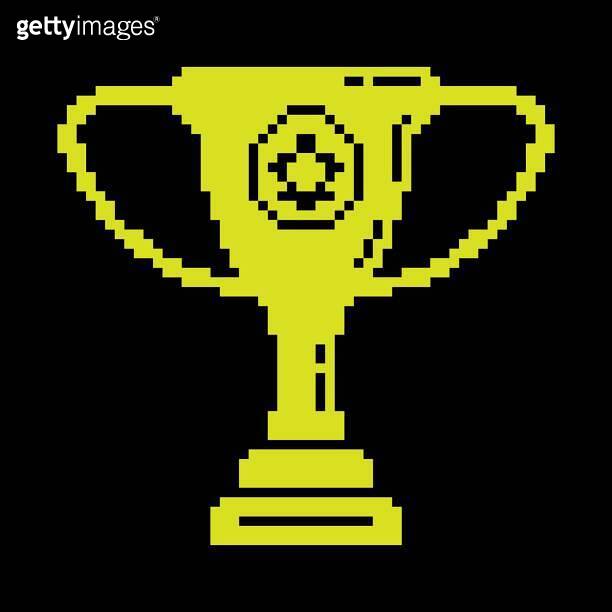 Prize sports cup for participation in sports competitions. Award to ...