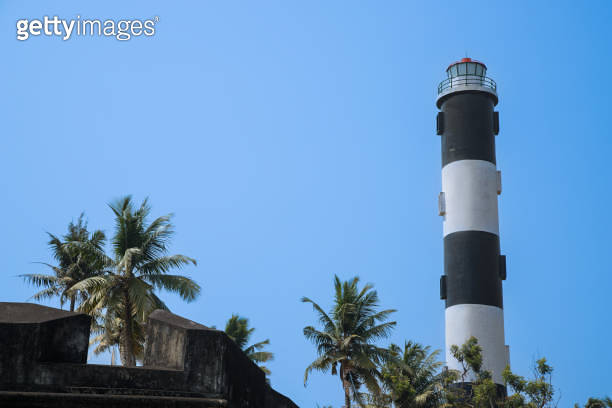 Anchuthengu Lighthouse near Varkala Beach, Kerala, India (1605937774 ...