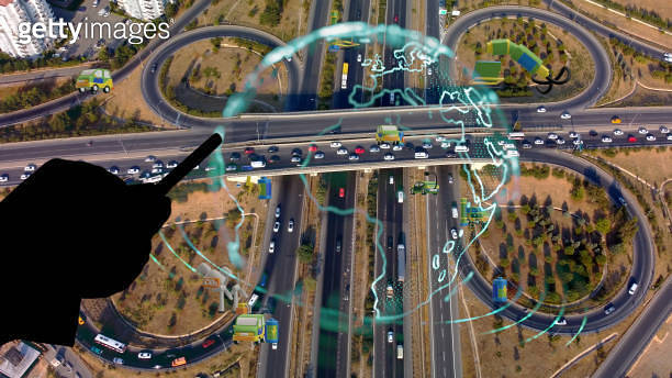 Intelligent Vehicles Cars Communicating Ai Logistic Autonomous Delivery ...