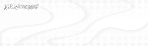 White abstract background. Neutral shapes with soft shadow. Smooth ...