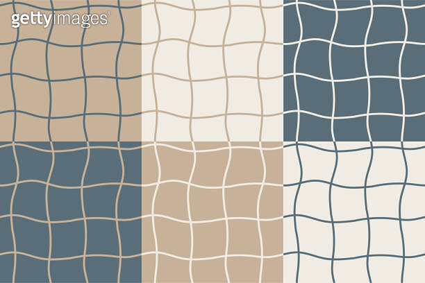 Twisted grid seamless patterns set (1816216741) 일러스트, 무료 일러스트 - 게티이미지뱅크
