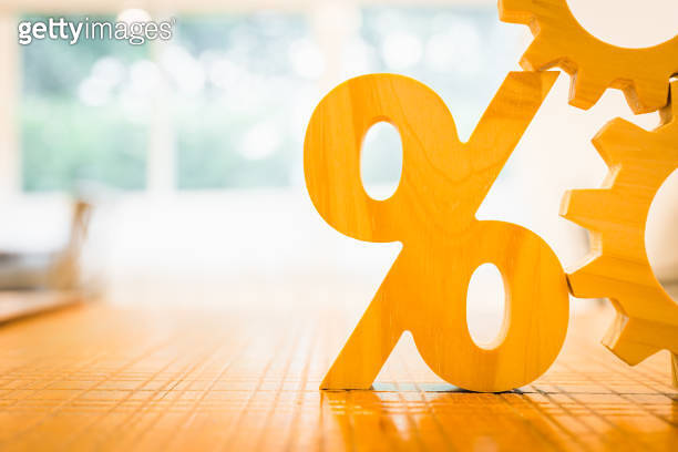 Percentage model and gear model with evening sky Key concepts for ...
