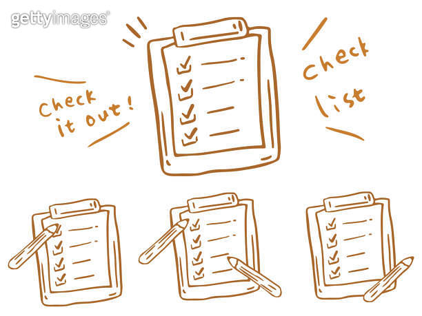 Checklist Binder Pencil Line Drawing (1780854647) 일러스트, 무료 일러스트, 아이콘 ...