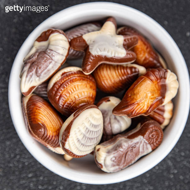 candy seashells delicious chocolate sweet dessert delicious healthy ...