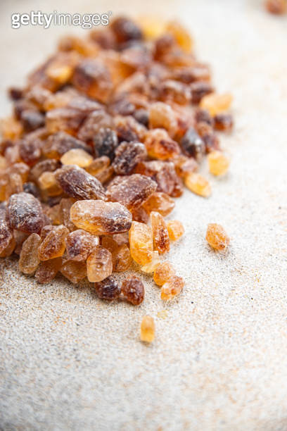 dessert rock sugar crystals pieces sweet candy brown sugar candied big ...