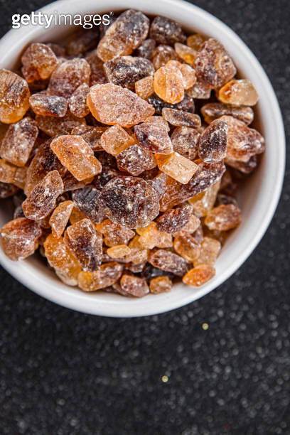 rock sugar crystals pieces candy brown sugar candied big rock caramel ...