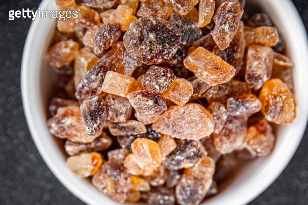 rock sugar crystals pieces candy brown sugar candied big rock caramel ...