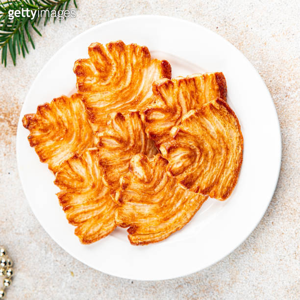 puff pastry biscuits christmas cookies sweet dessert puff sfoglie ...