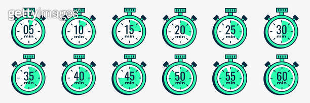 Stopwatch Icon Timers Symbol Countdown Circle Clock Counter Timer Fast Time Icon Circle