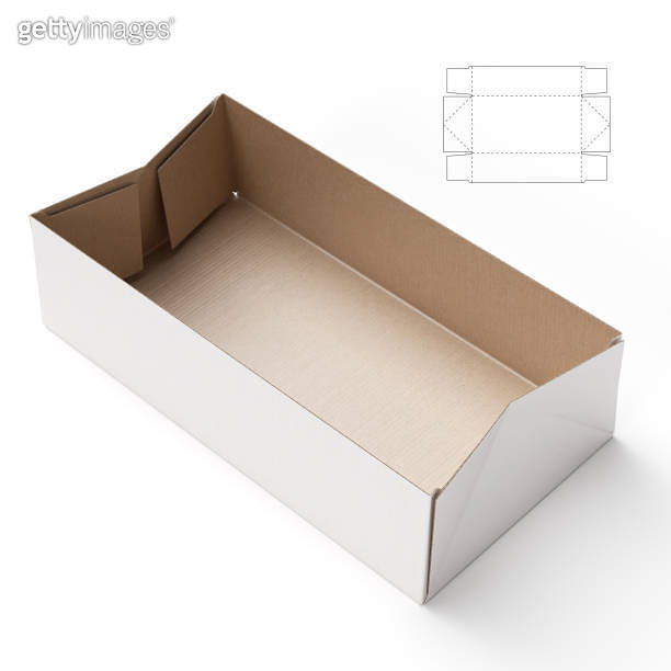 Standard Foldable Tray and Lid Box 이미지 (1457586880) - 게티이미지뱅크