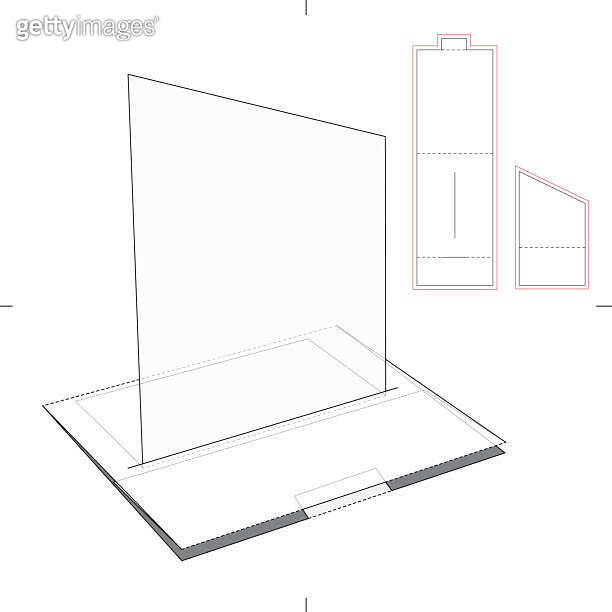 Custom Retail Display with Blueprint (1468842155) - 게티이미지뱅크