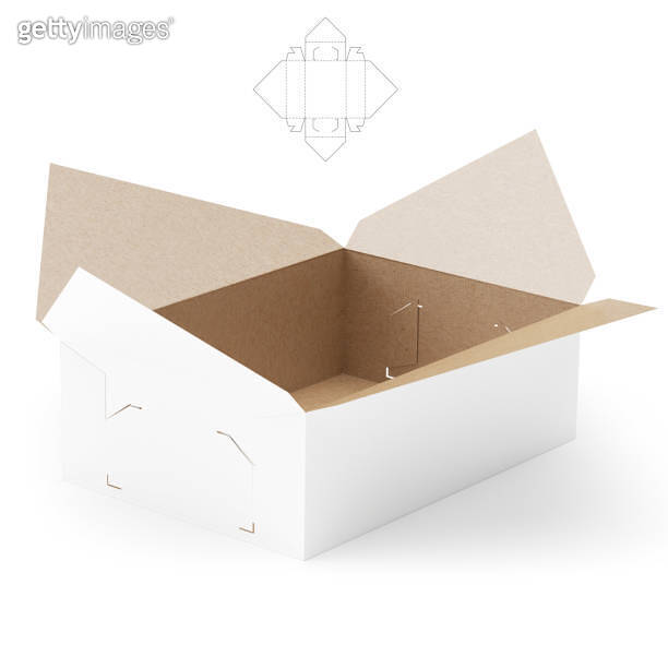 Custom Angled Flaps Retail Box with Blueprint Drawing 이미지 (1485740717 ...